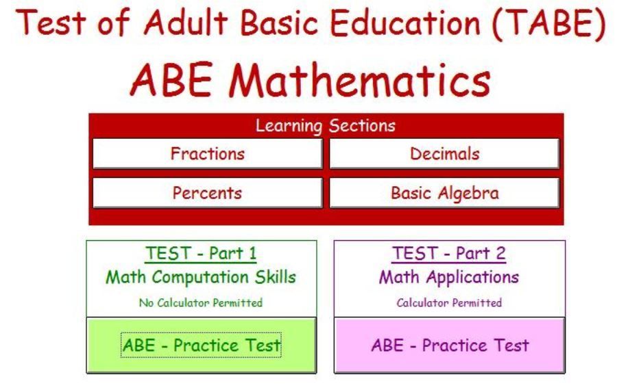 (TABE) Measuring Strengths and Weaknesses