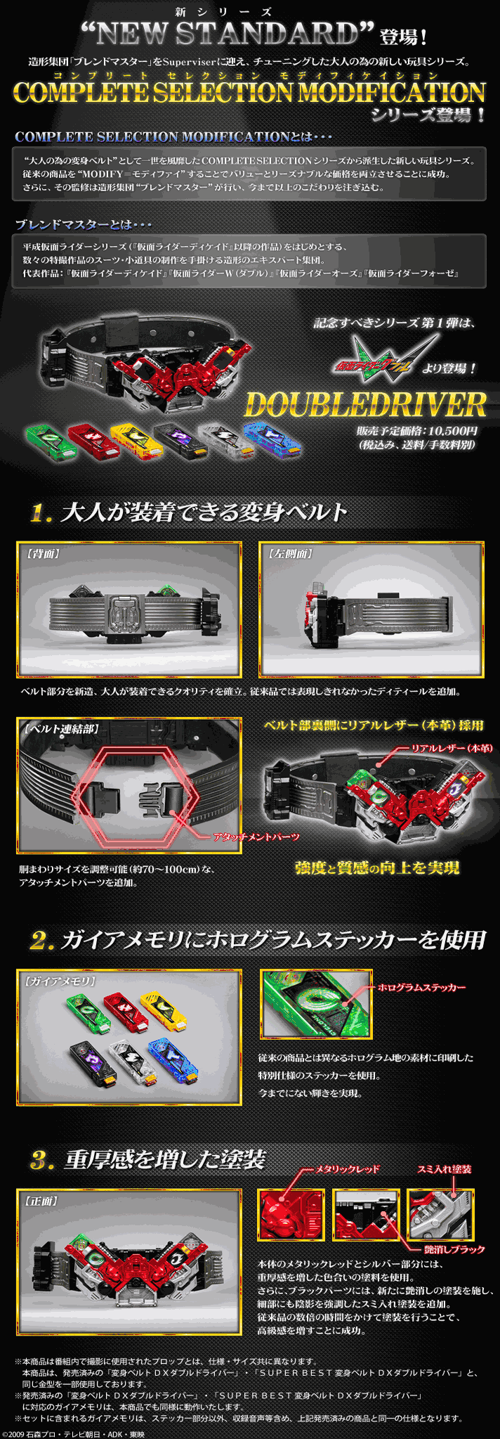 Complete Selection Modification Double Driver