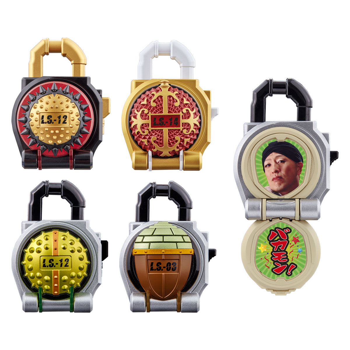 Complete Selection Modification Kamen Rider Gaim - Lockseed Charmant Set