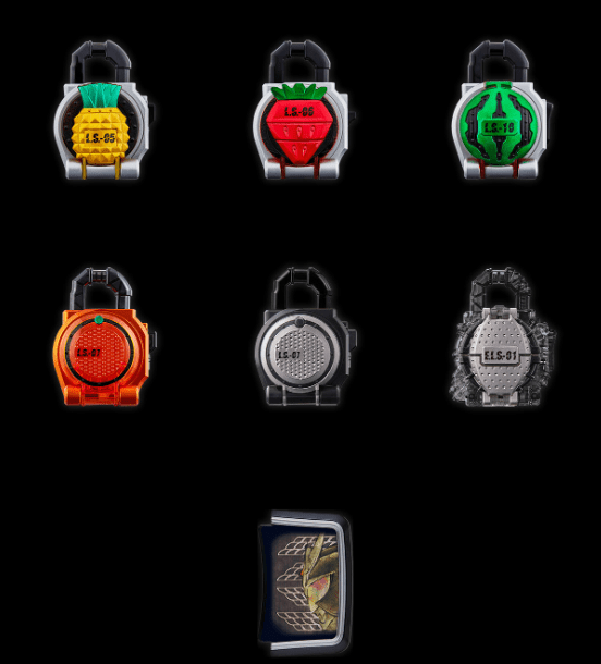 Complete Selection Modification Kamen Rider Gaim Lockseed Set