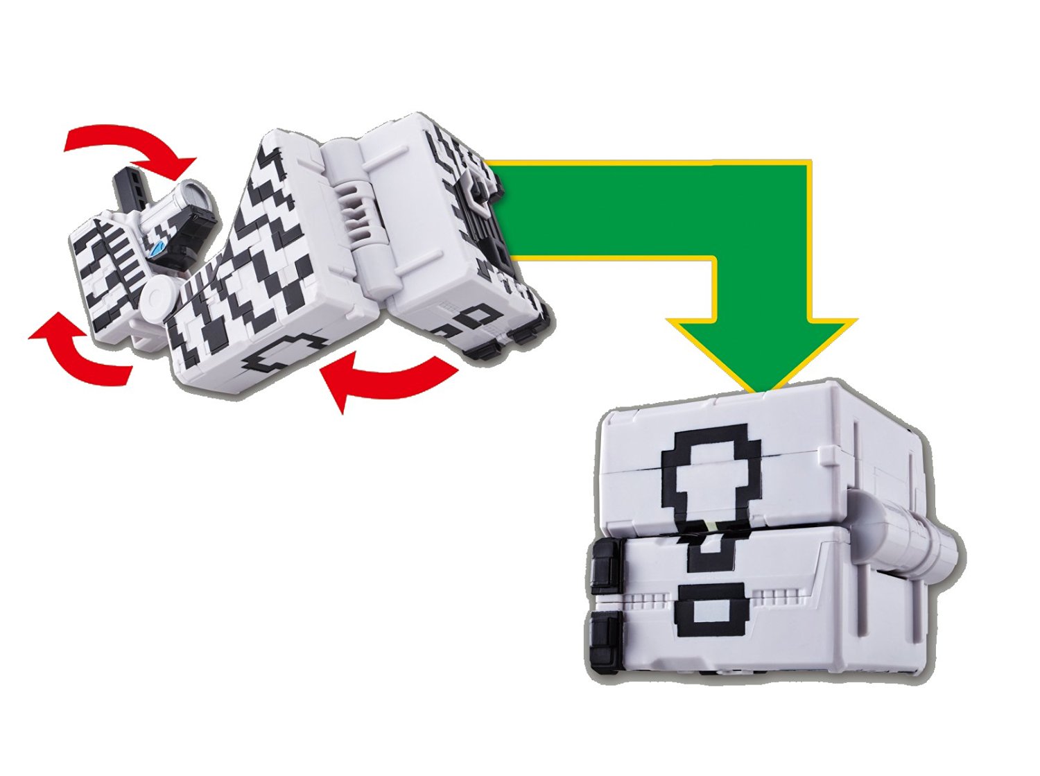 Cube Weapon Zyuohger Armed EX Cube Zebra & Cube Platypus