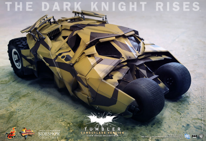 Hot Toys Batmobile – Tumbler (Camouflage Version) The Dark Knight Rises