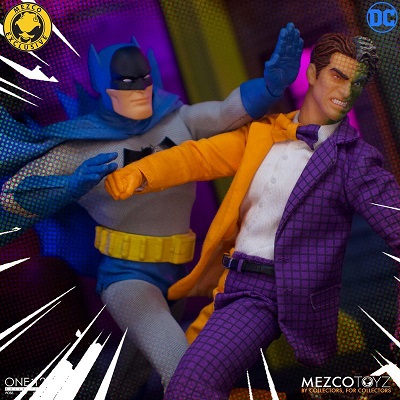 Mezco One:12 Collective Exclusive Golden Age Batman vs Two-Face Boxed Set