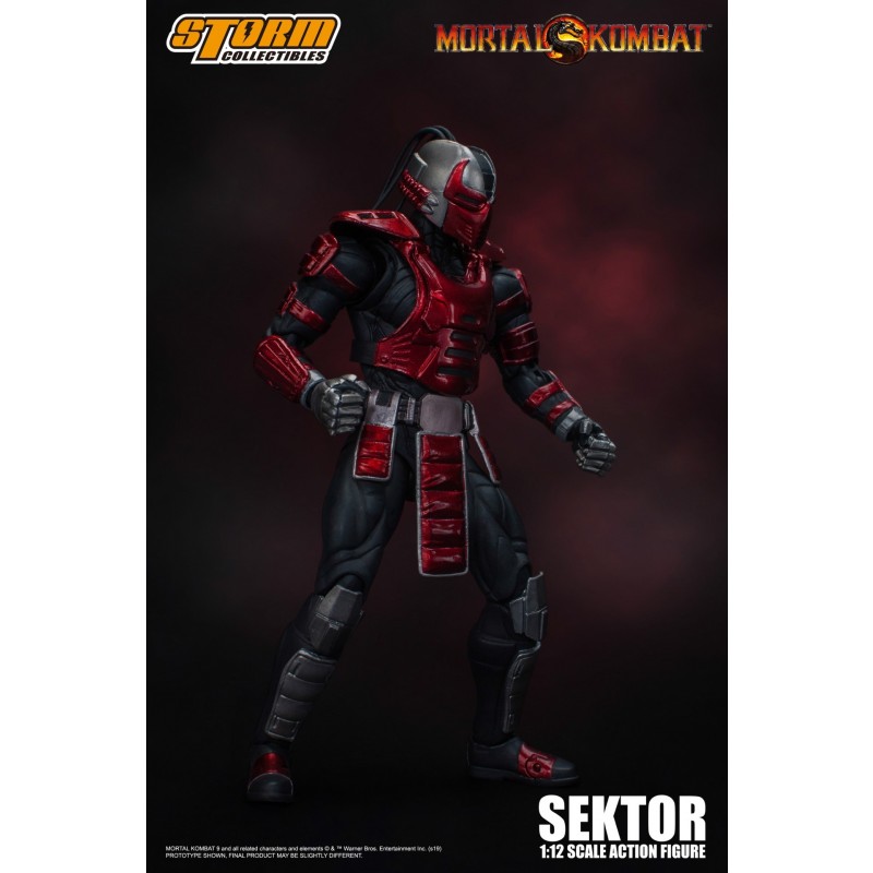 Mortal Kombat - Sektor (MK3) 1:12 Action Figure