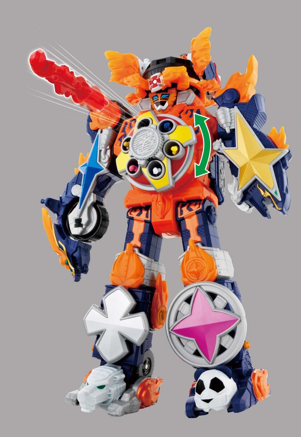 Shuriken Sentai Ninninger DX Gekiatsu Dai Oh Mecha
