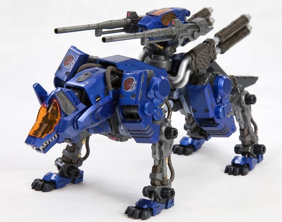 Zoids - Command Wolf LC & AC Brad Custom #023