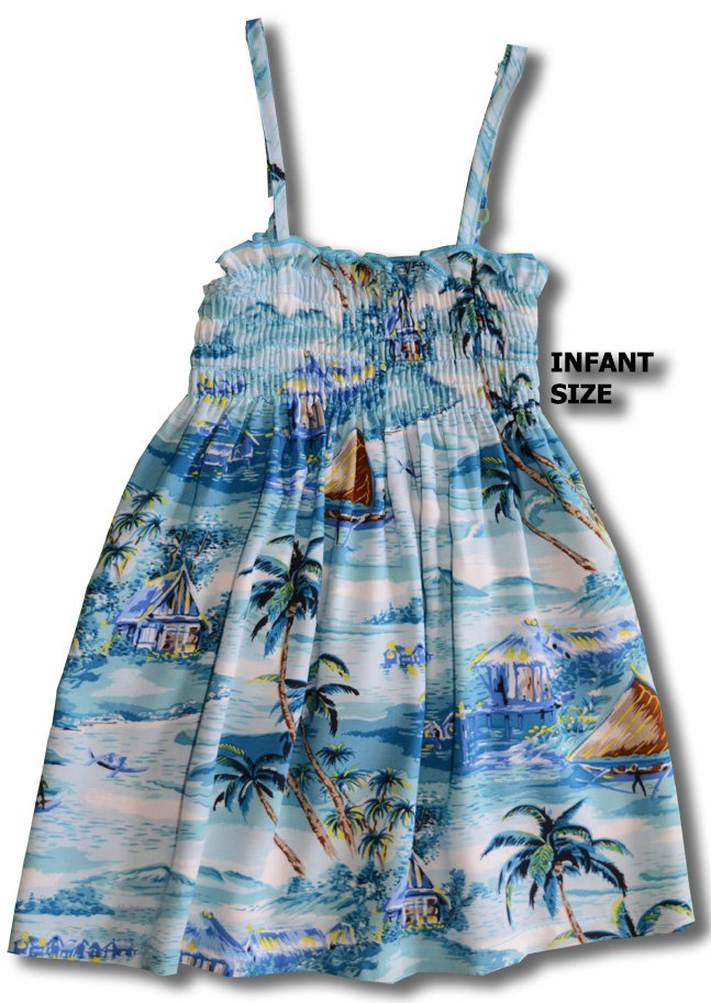 Islanders Girl's Tube Top Sundress