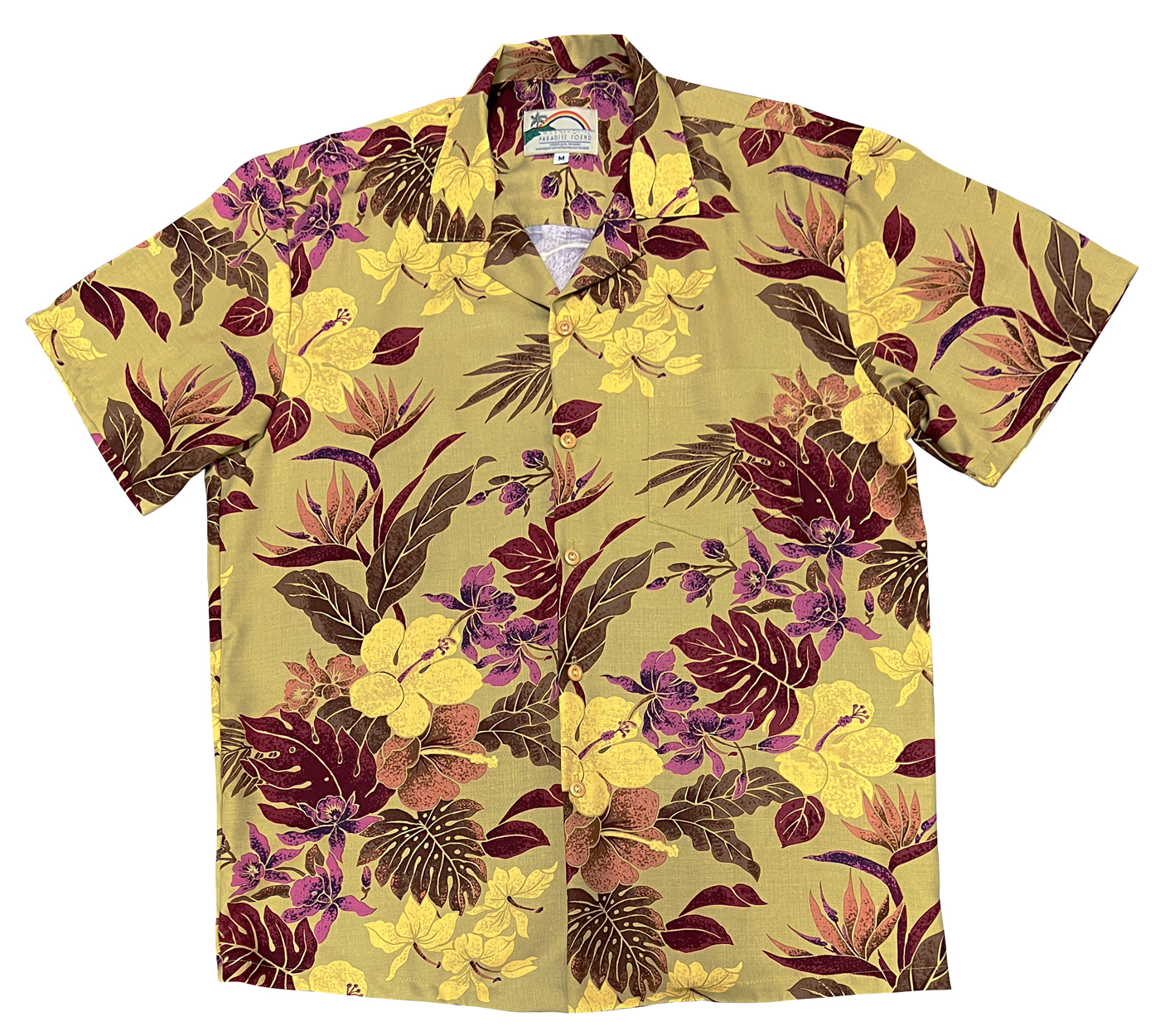 Hilo Mens Hawaiian Rayon Shirt