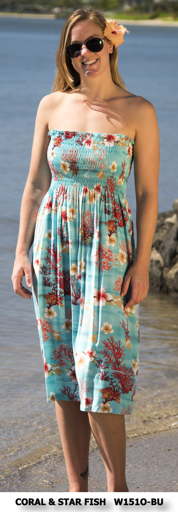 Long & Short Sundress Styles, wide & spaghetti straps, stretch tube top ...