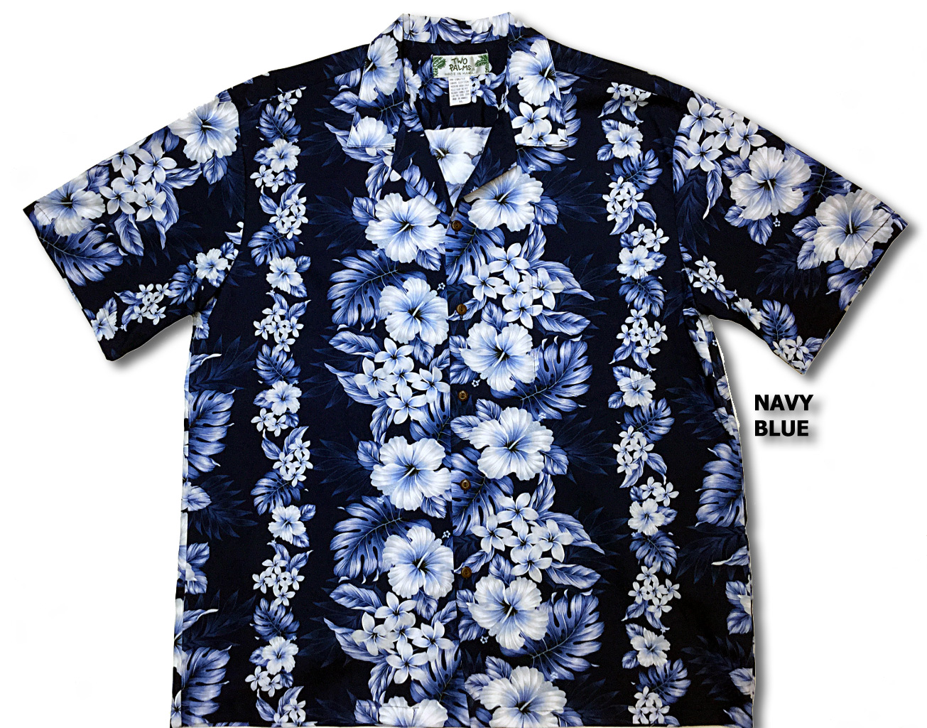 Pacific (Hibiscus) Panel men's Hawaiian shirt