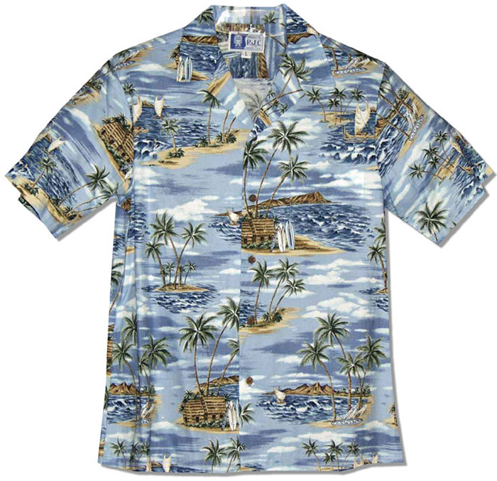 Polynesian Island Men's Shirt