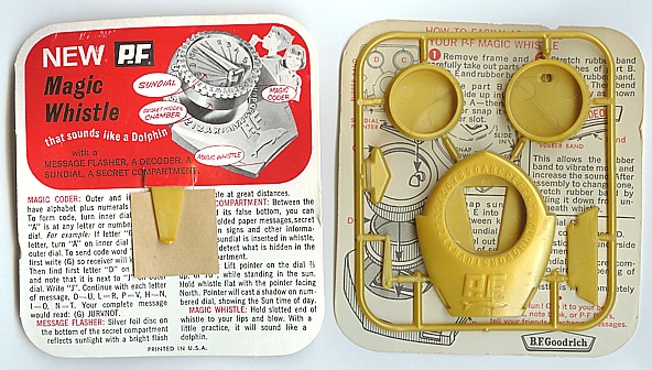 PF Flyers Magic Whistle (1960s)