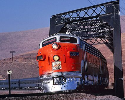 805-D 'California Zephyr' Western Pacific Railroad Photo Print for Sale