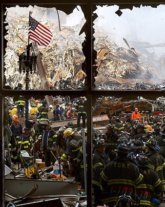 9/11 Firefighters Ground Zero Photo Print for Sale