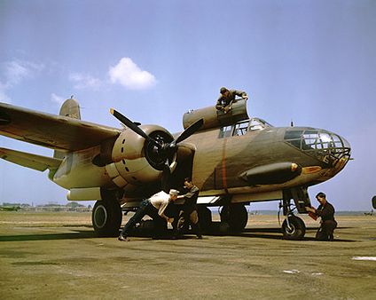 A-20 Bomber Aircraft at Langley Field Photo Print for Sale
