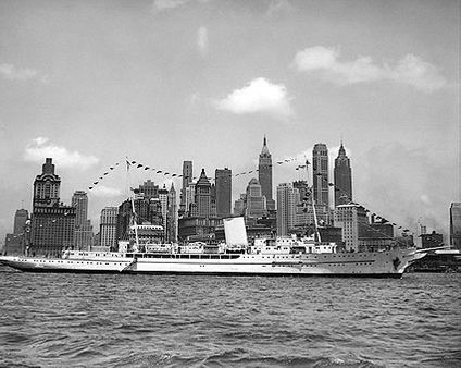Adolph Hitler Personal Yacht Grille in NYC Photo Print for Sale