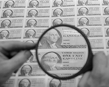 American Gas Ration Stamps 1974 Leffler Photo Print for Sale