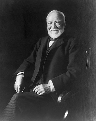 Andrew Carnegie Photo Seated Portrait 1913 Photo Print for Sale