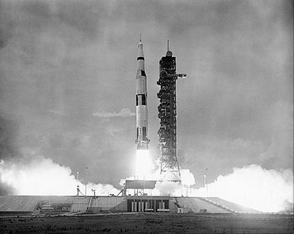 Apollo 10 Saturn V Rocket Launch NASA Photo Print for Sale