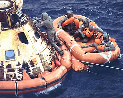 Apollo 11 Mission Spacecraft Recovery Photo Print for Sale