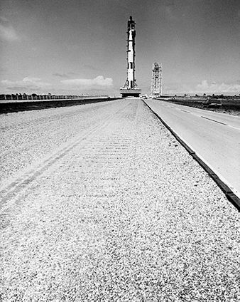 Apollo 11 Saturn V Rocket Crawlerway NASA Photo Print for Sale
