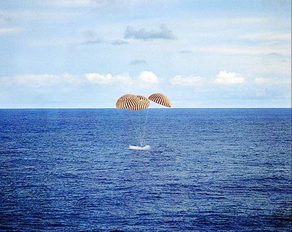 Apollo 13 Command Module Splashdown 1970 Photo Print for Sale