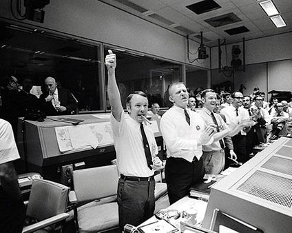 Apollo 13 Odyssey Splashdown Celebration Photo Print for Sale