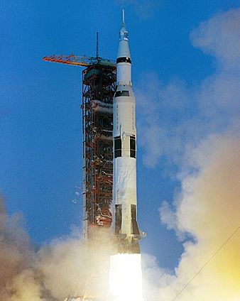 Apollo 13 Saturn V Rocket Launch 1970 NASA Photo Print for Sale