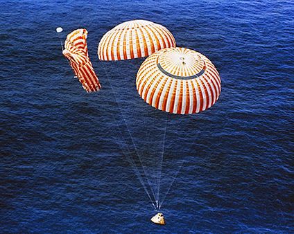 Apollo 15 Command Module Parachute NASA Photo Print for Sale