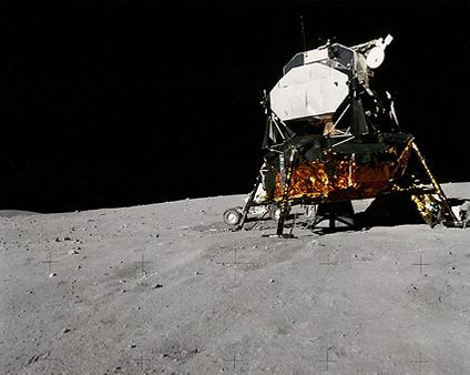 Apollo 16 Lunar Module on Moon NASA Photo Print for Sale