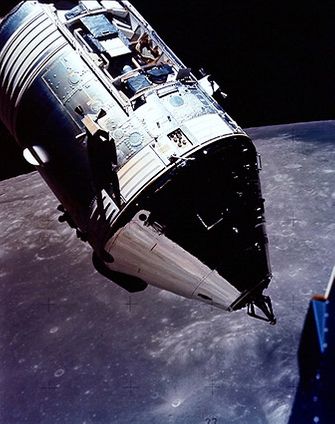 Apollo 17 CSM America over the Moon NASA Photo Print for Sale