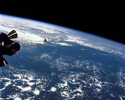 Apollo 9 Saturn V & Booster Rocket NASA Photo Print for Sale