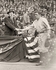 Babe Ruth w/ President Warren Harding Photo Print for Sale