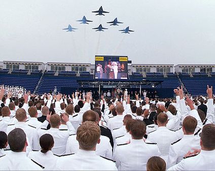 Blue Angels at U.S. Naval Academy Graduation Photo Print for Sale