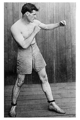 Boxer Dan A. Sullivan Boxing Pose Photo Print for Sale