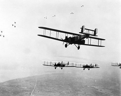 Early American Biplane Bomber Aircraft Photo Print for Sale