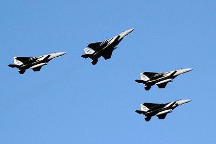 F-15 Fighter Jet Missing Man Formation Photo Print for Sale