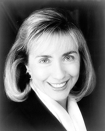 First Lady Hillary Clinton Portrait Photo Print for Sale