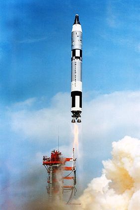 Gemini 8 Titan II Rocket Launch NASA Photo Print for Sale