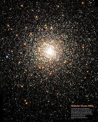 Hubble Space Telescope Globular Cluster M80 Photo Print for Sale