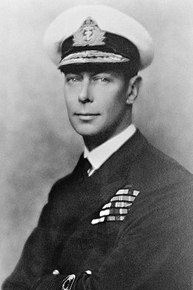 King George VI Great Britain WWII Portrait Photo Print for Sale