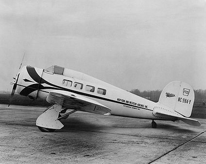 Lockheed Orion Aircraft Side View Photo Print for Sale