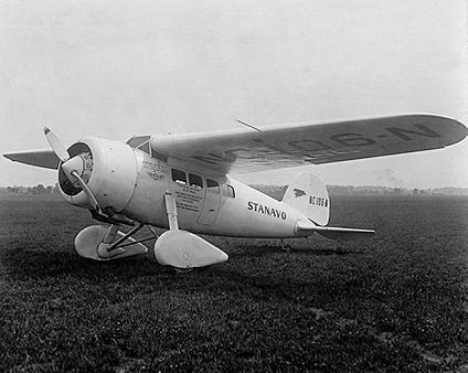 Lockheed Vega Aircraft w/ Cowlings Photo Print for Sale