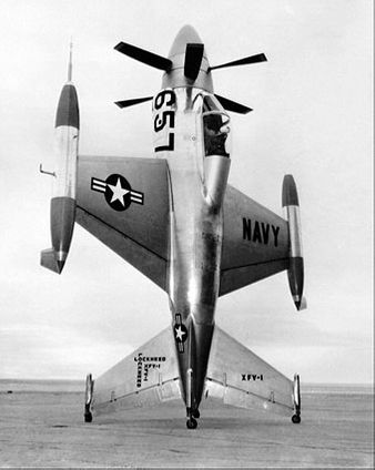 Lockheed XFV VTOL Prototype Aircraft Photo Print for Sale