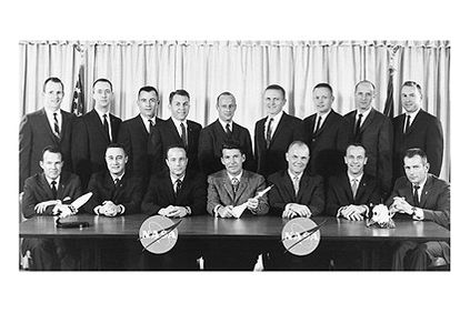 Mercury and Gemini Missions, First American Astronauts Photo Print for Sale