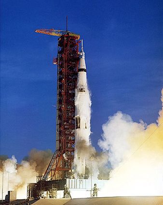 NASA Apollo 8 Spacecraft Launch Sequence Photo Print for Sale