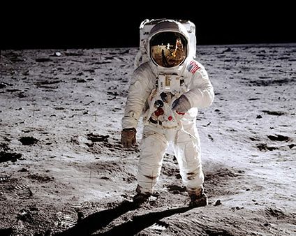 NASA Astronaut Buzz Aldrin EVA Apollo 11 Photo Print for Sale