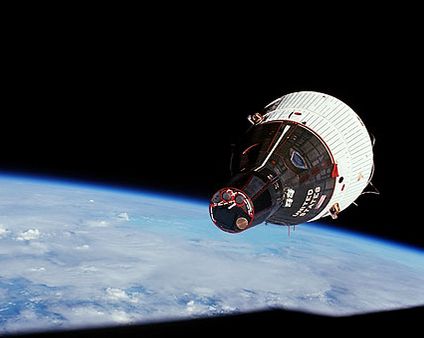 NASA Gemini 6 and Gemini 7 Rendezvous Photo Print for Sale
