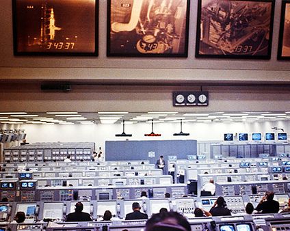 NASA Mission Control Center Apollo 8 Photo Print for Sale