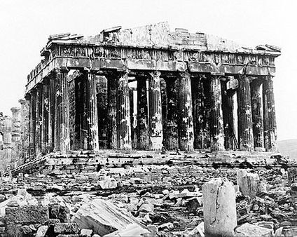 Parthenon Temple of Athena Acropolis Greece Photo Print for Sale